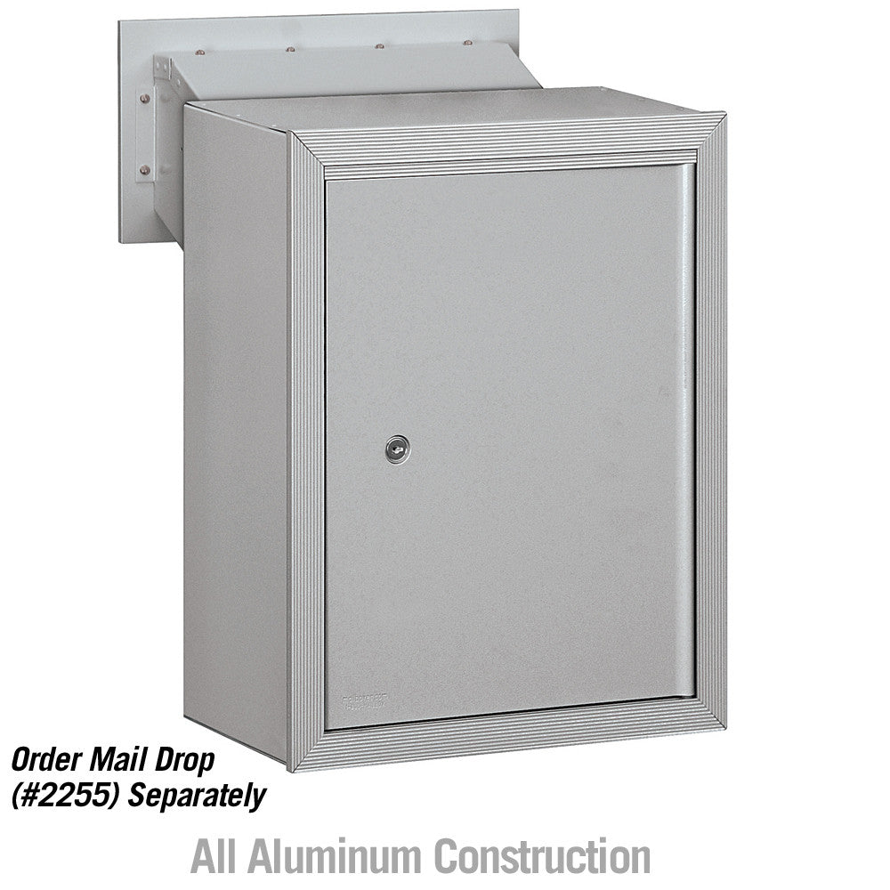 Salsbury Industries Receptacle Option for Mail Drop with Pass Through ...
