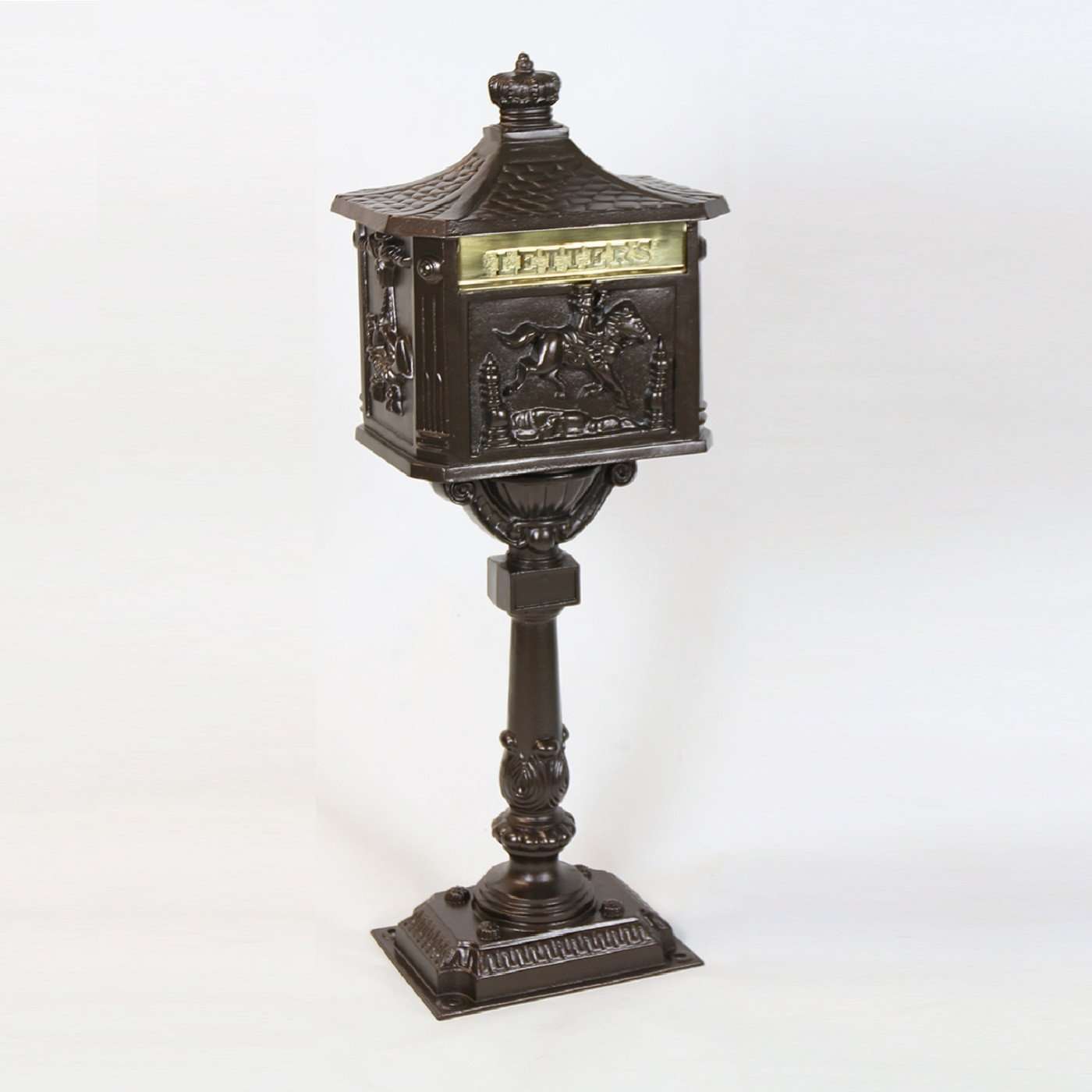 Amco Victorian Cast Aluminum Pedestal Residential Mailbox VM – Prime ...